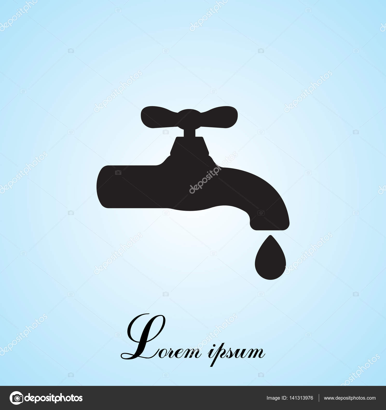 Icono del grifo Vector de stock #141313976 de ©PPVector