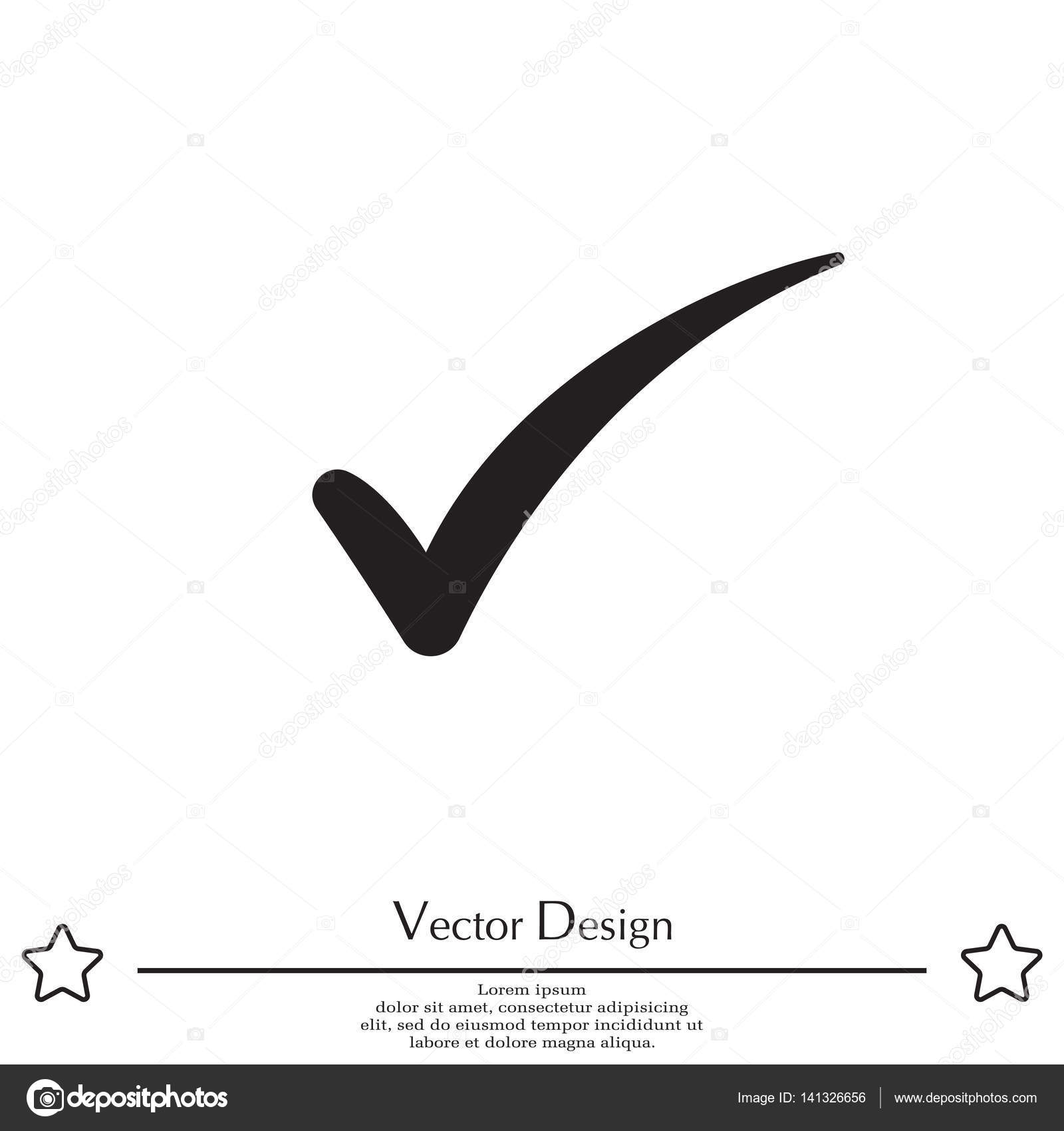 Check mark symbol Stock Vector by ©PPVector 141326656