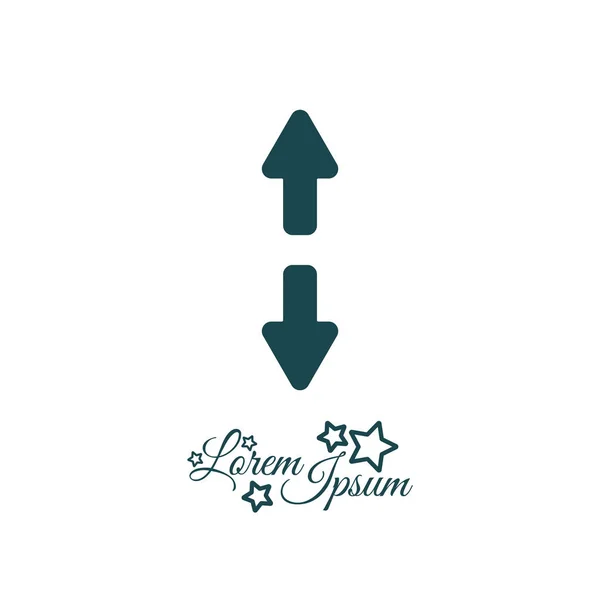 Arrows up and down icon Stock Vector Image by ©PPVector #139149694