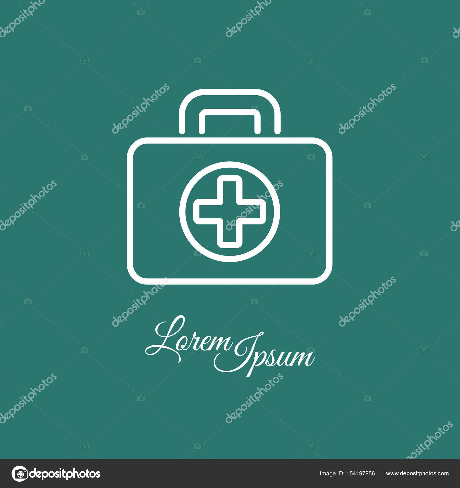 Medical case icon Stock Vector by ©PPVector 154197956