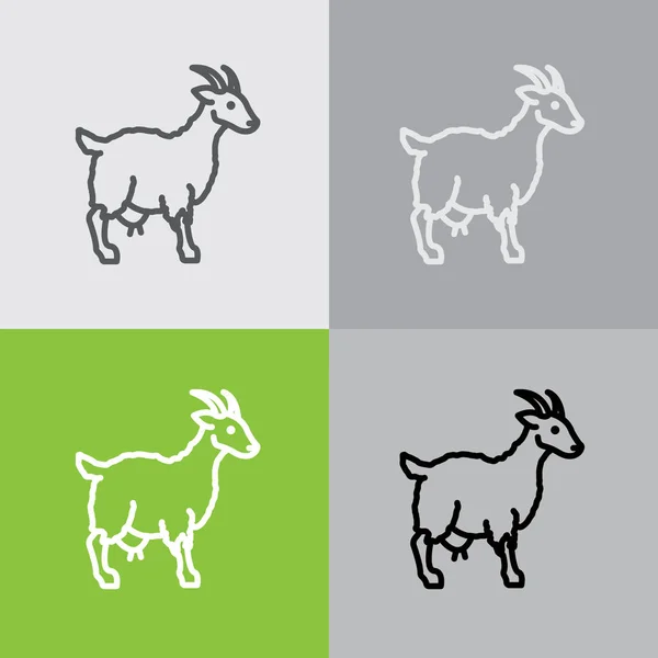 Geit Web pictogram stockvector door ©PPVector 167357440