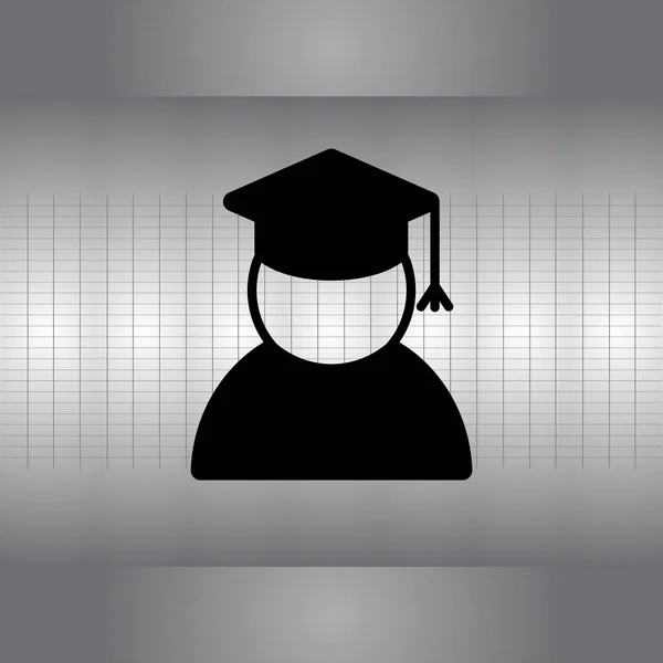 Simple graduation cap icon Stock Vector by ©PPVector 120418764