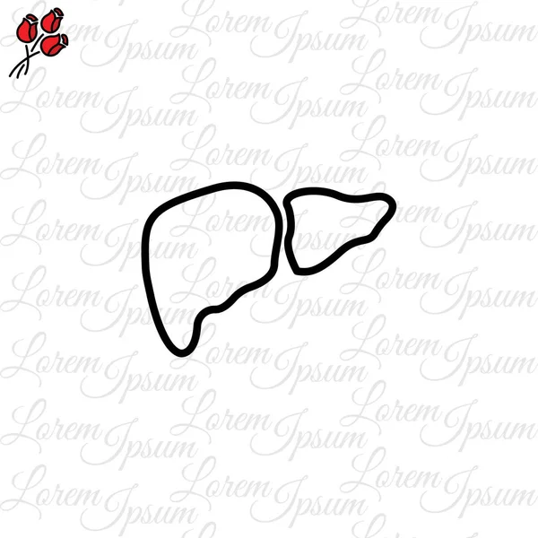 Liver simple icon Stock Vector Image by ©PPVector #158765510