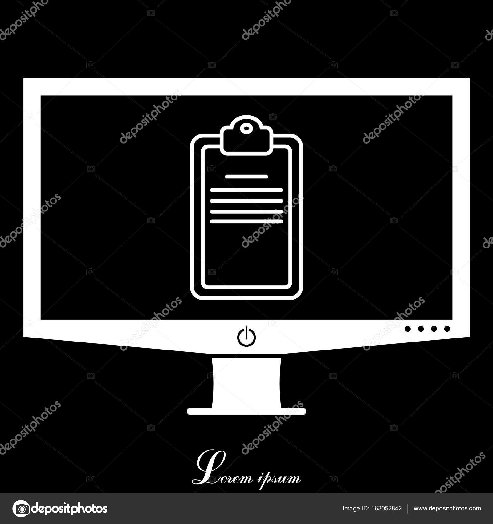 Checklist web icon Stock Vector by ©PPVector 163052842