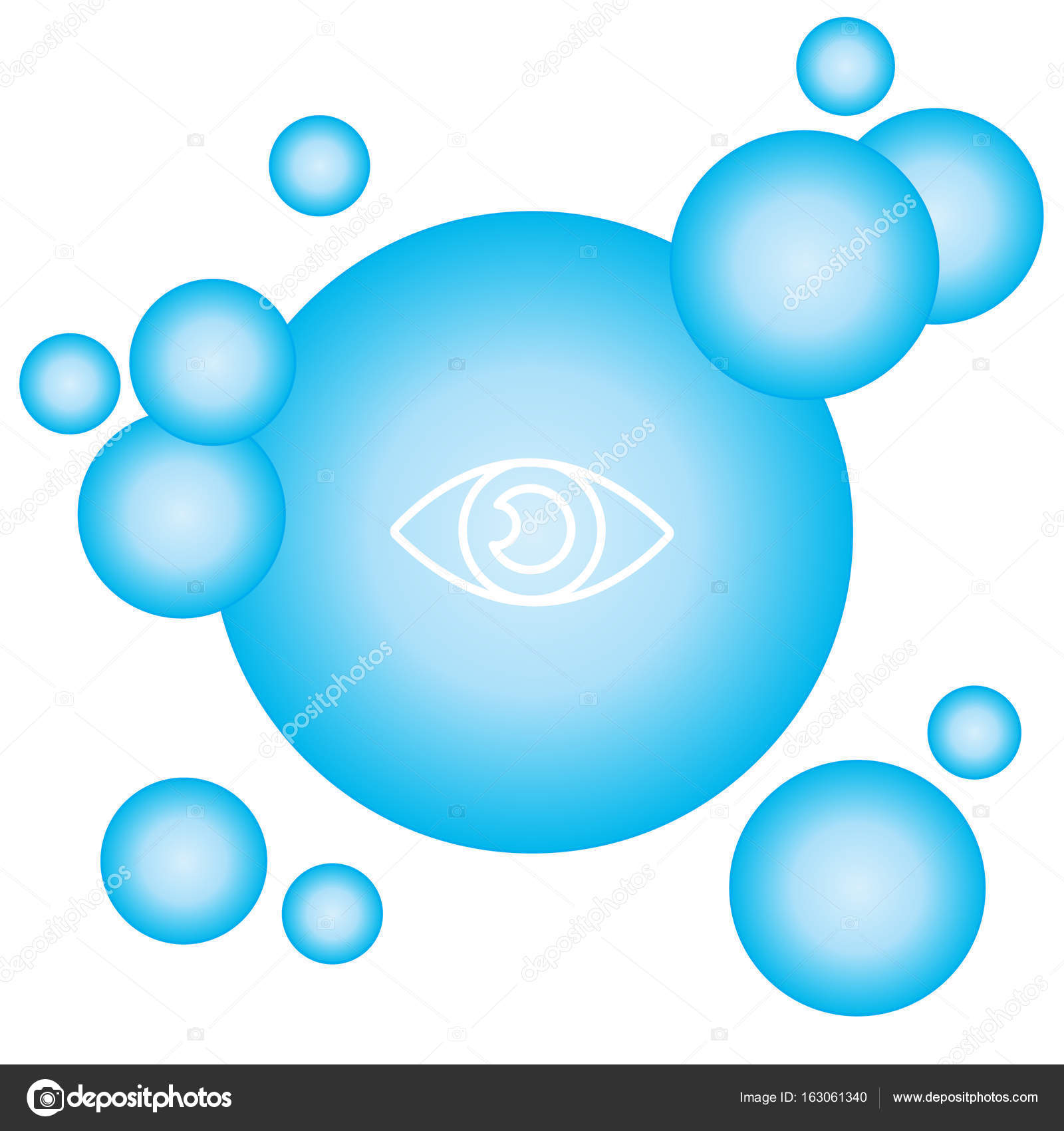 Human eye icon Stock Vector Image by ©PPVector #163061340