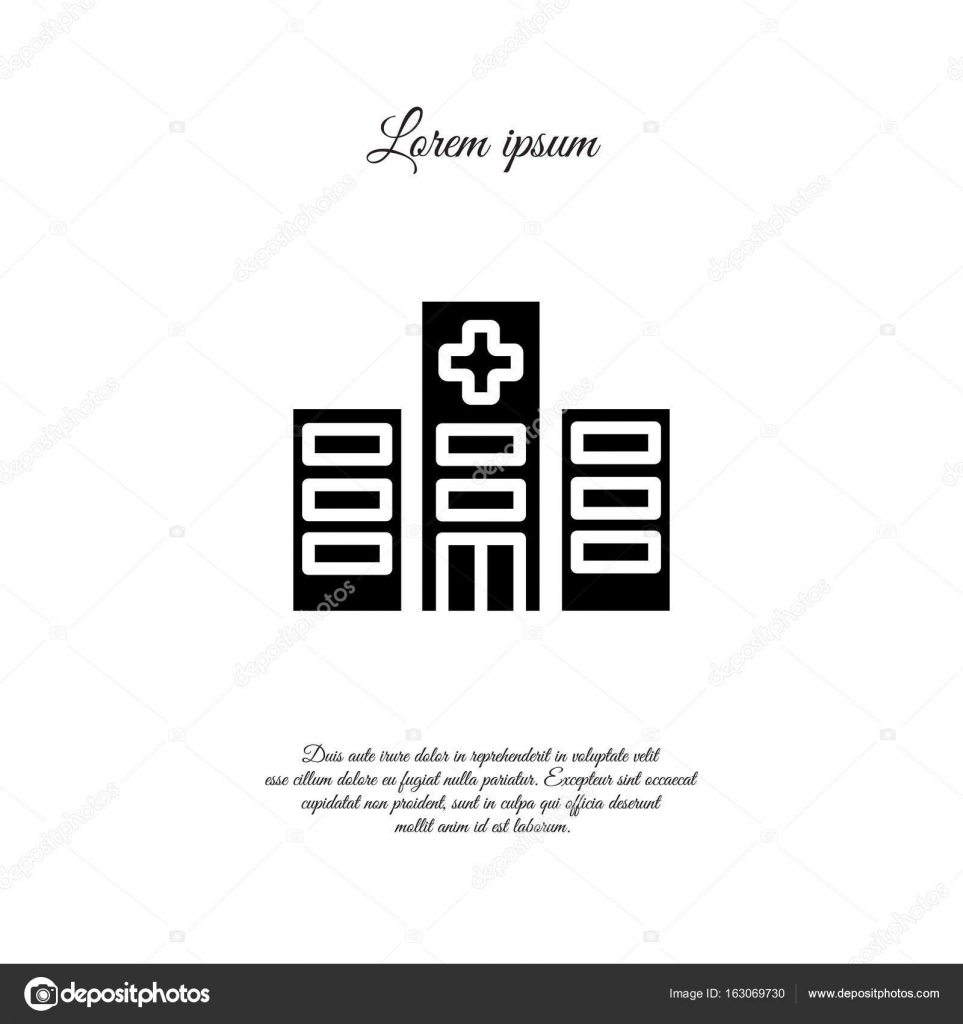 Hospital web icon Stock Vector by ©PPVector 163069730