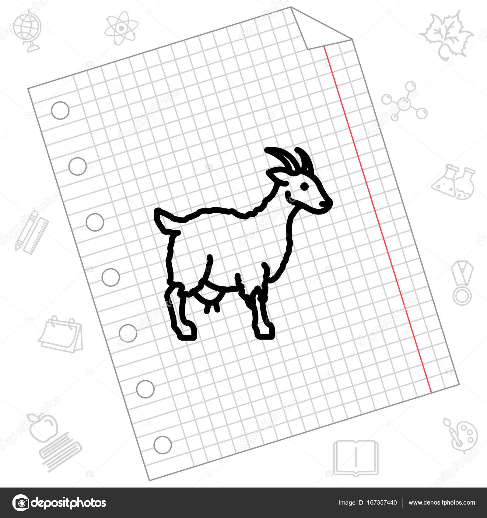 Geit Web pictogram stockvector door ©PPVector 167357440