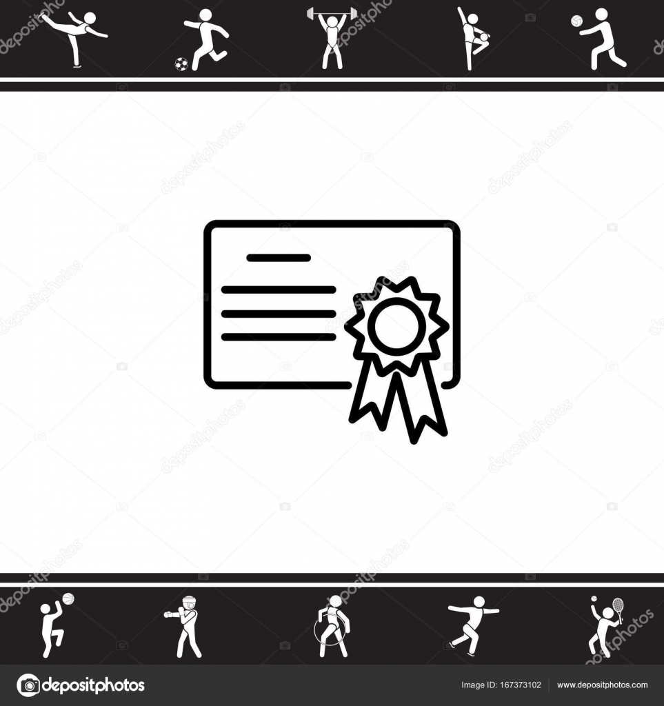 Certificate education icon Stock Vector by ©PPVector 167373102