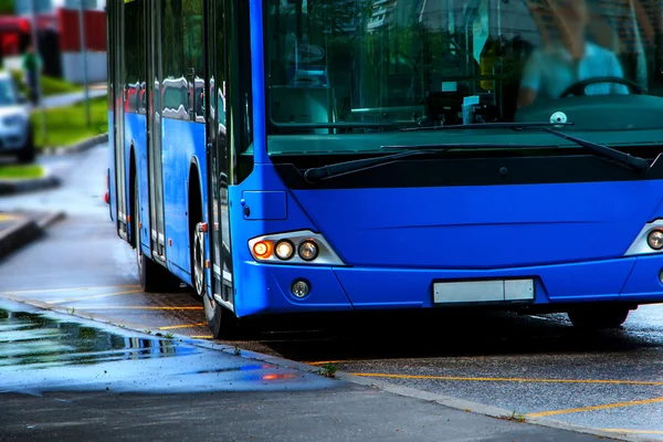 Blue bus Stock Photos, Royalty Free Blue bus Images | Depositphotos