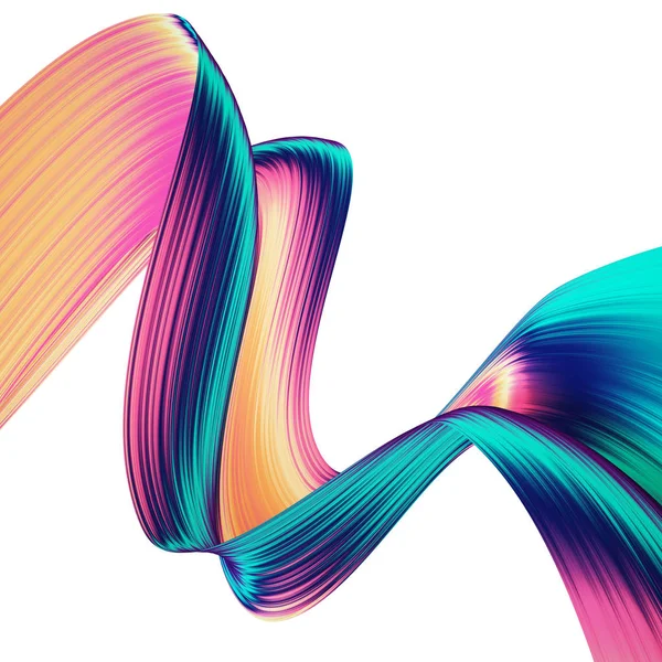 Render Abstract Background Colorful 90S Style Twisted Shapes Motion ...