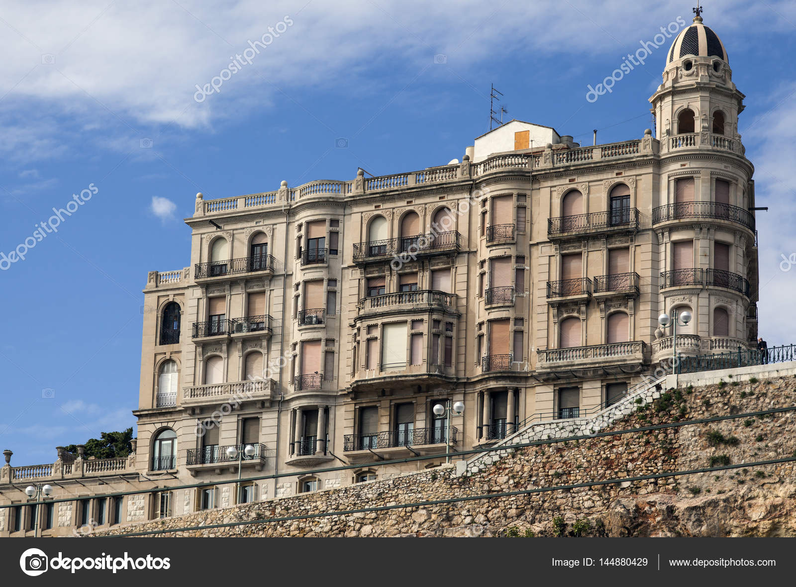 Architecture, classic building, House, Casa Rosell, style Noucentisme ...