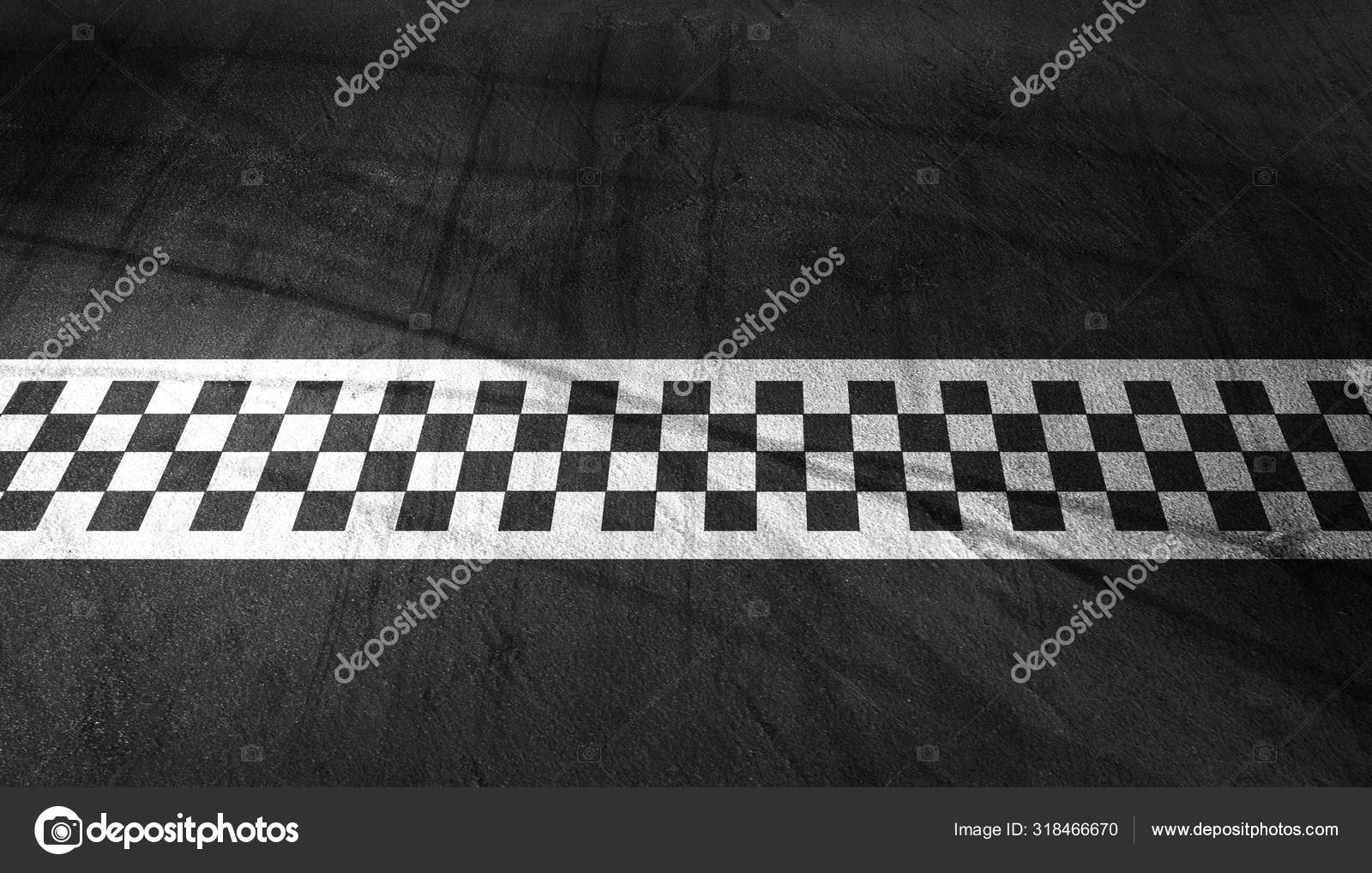 3D rendering aerial view motor start race track circuit motor — Stock ...