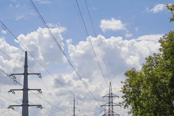 electric high voltage power post - Stock Image - Everypixel