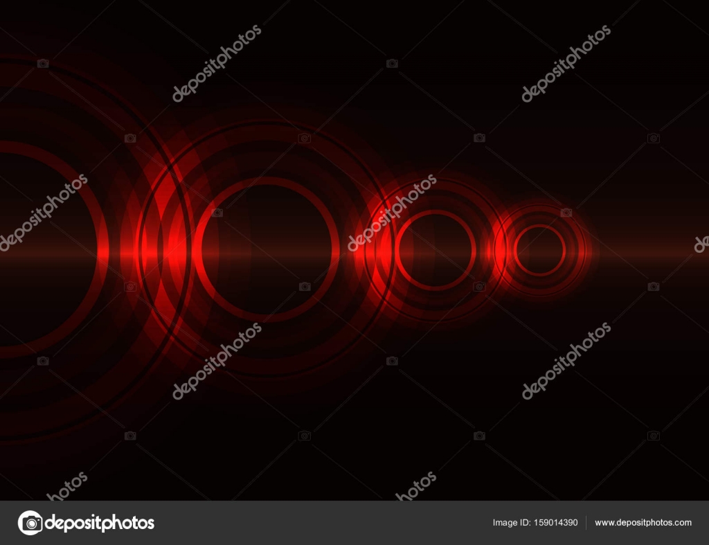 Red frequency wave abstract background Stock Vector by ©Wisaad 159014390