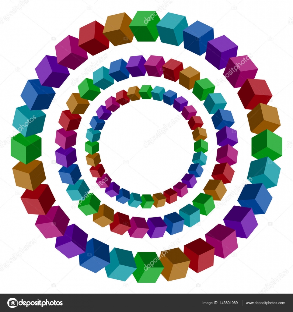 Circles illusion penrose Stock Vector Image by ©psychoshadow #143601069