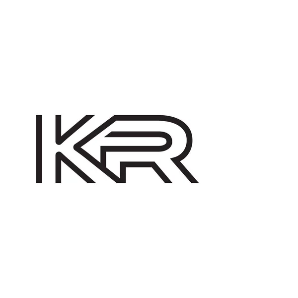Kwr logo imágenes de stock de arte vectorial | Depositphotos