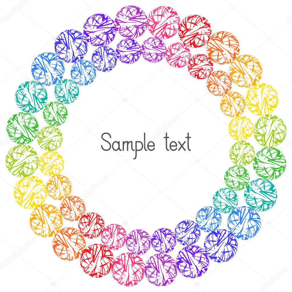 Fotos: marco circular para | Marco Circular de elemento decorativo de ...