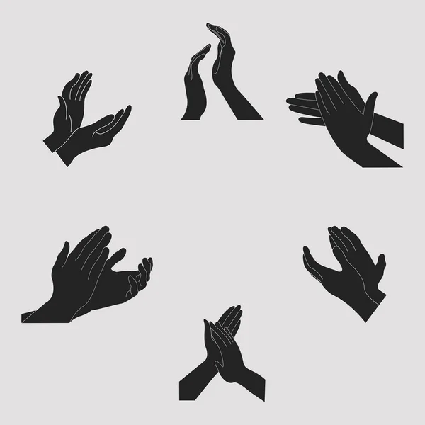 Clapping hands Vector Art Stock Images | Depositphotos