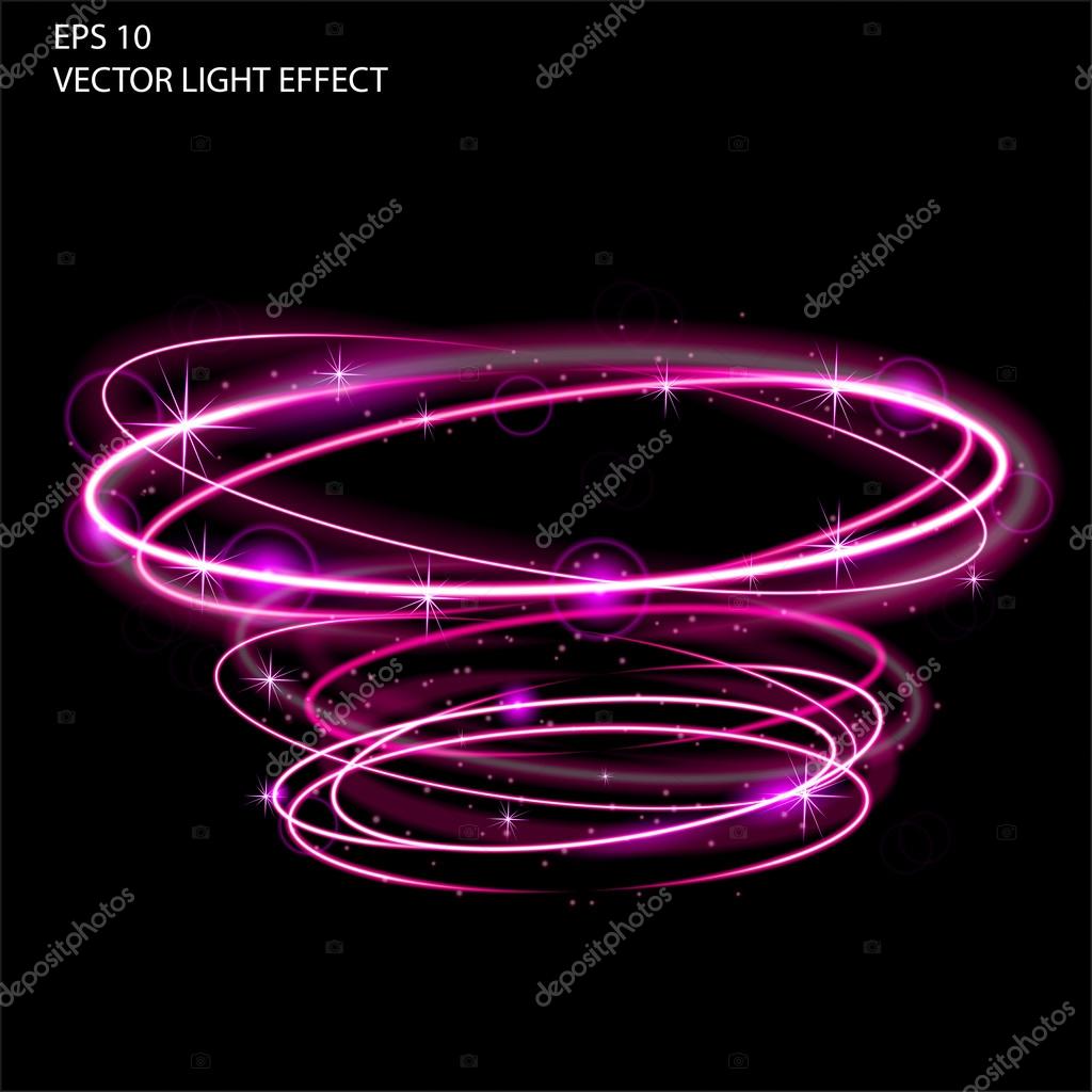 Light effect vector magic Stock Vector Image by ©Nazhul #128039870
