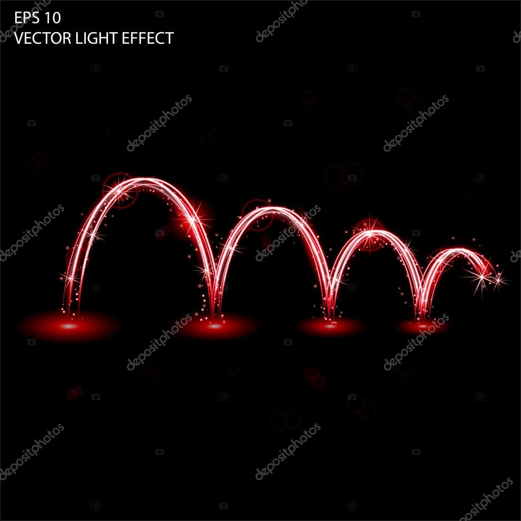 Light effect vector magic Stock Vector Image by ©Nazhul #128040082