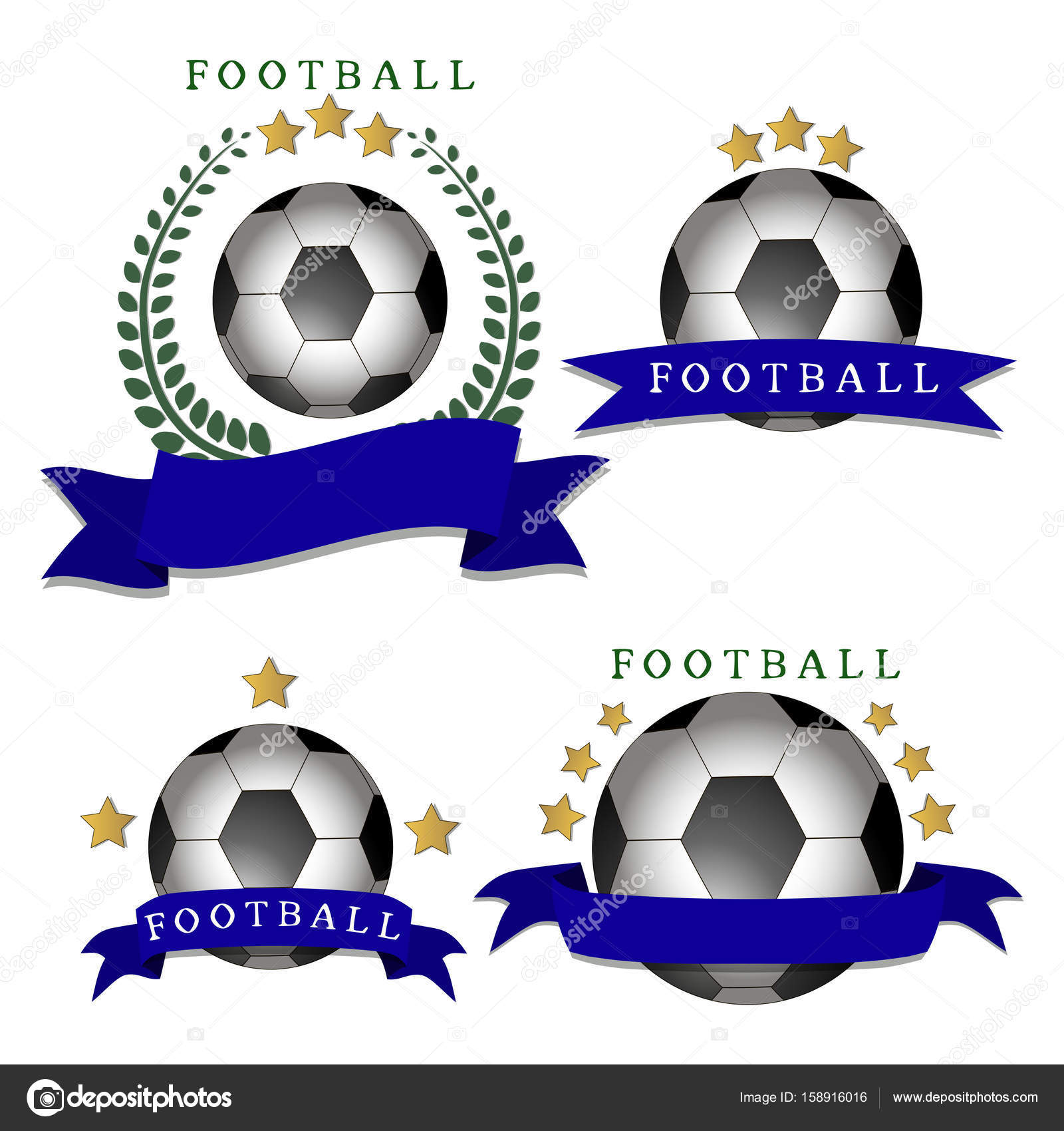 The theme football Stock Vector by ©OLEG525 158916016