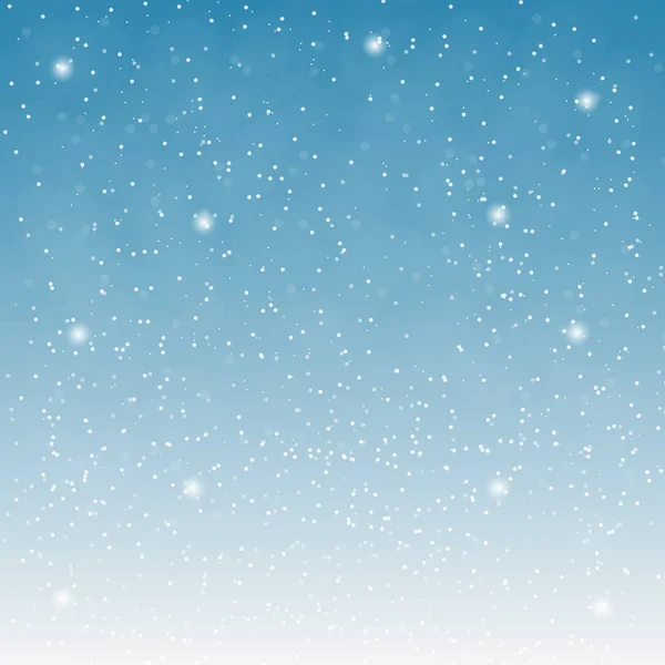 Falling Snow Background Holiday Landscape Snowfall Vector Illustration ...