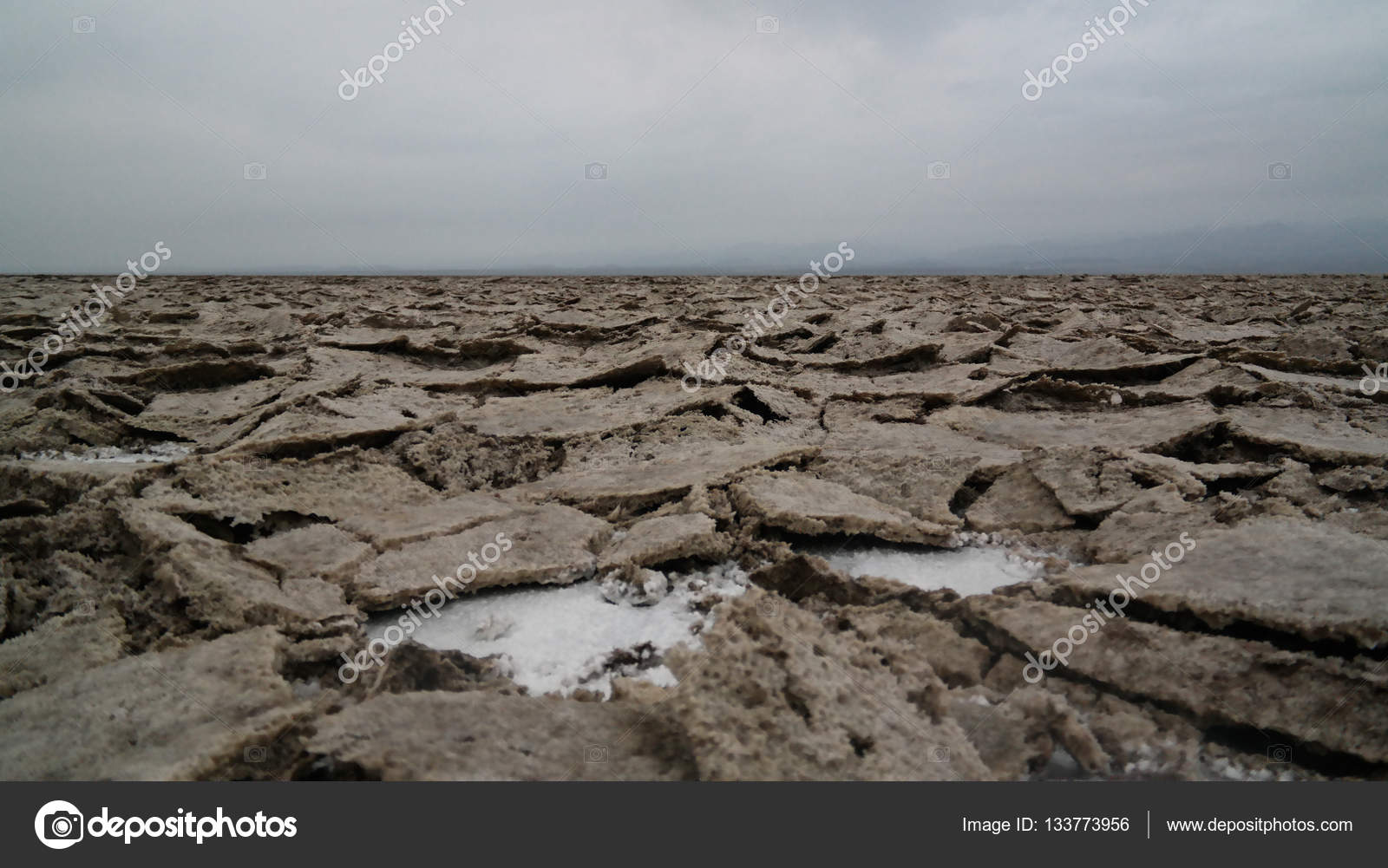 Salt Lake Karum aka Assale or Asale Afar, Ethiopia — Stock Photo ...
