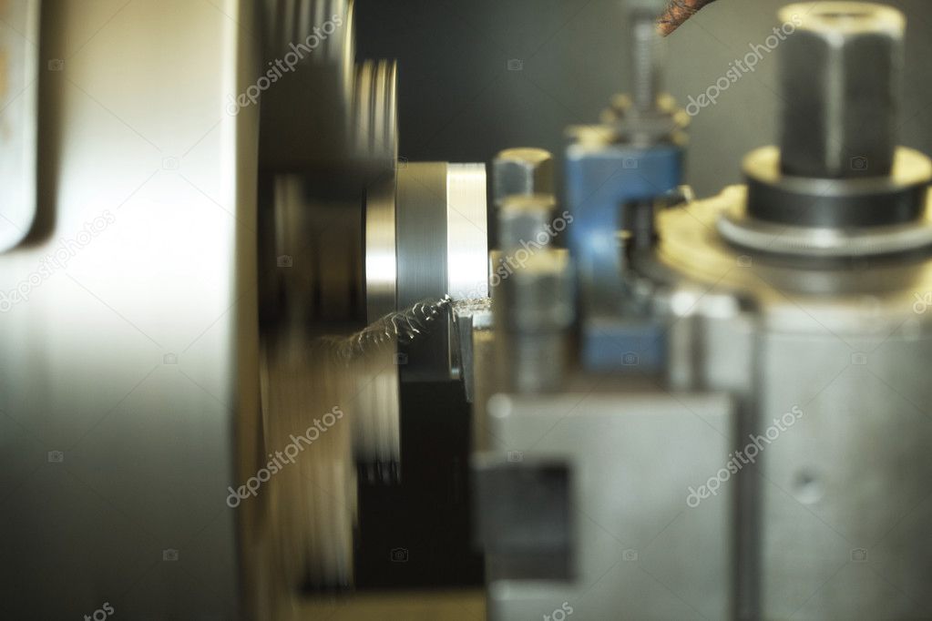Working industrial machine — Stock Photo © DuxX73 #128328464