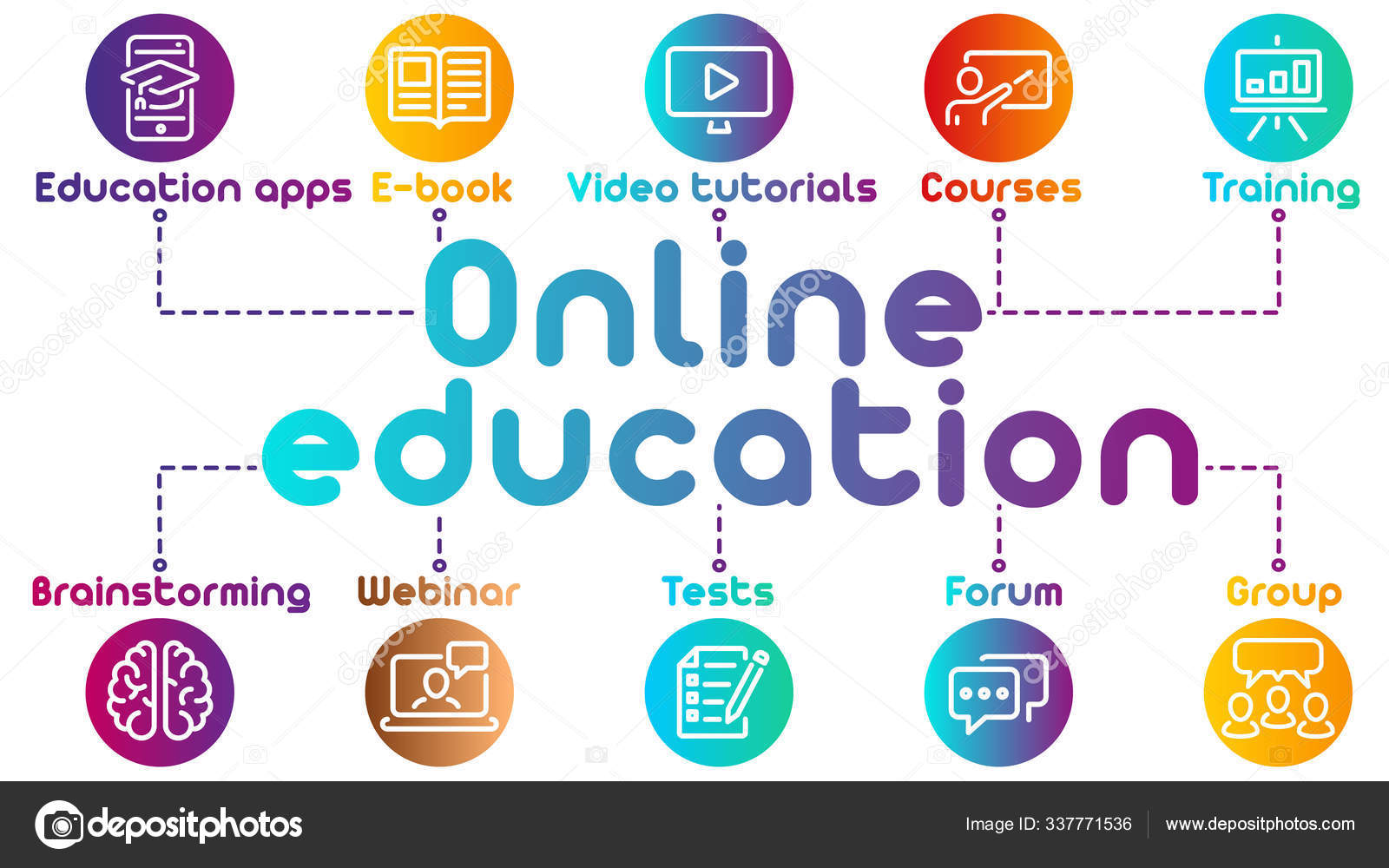 Vector banner infographics, icons set Stock Vector Image by ©betti.luna ...