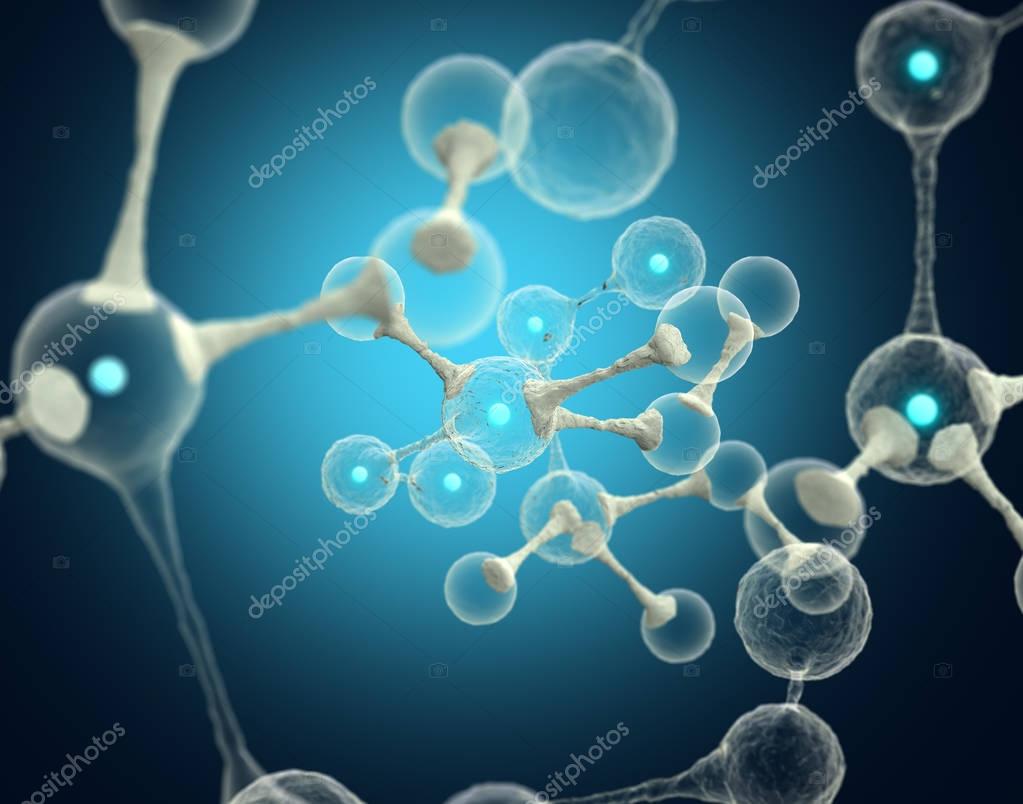 Microbiology molecules concept Stock Photo by ©AnatomyInsider 129018612