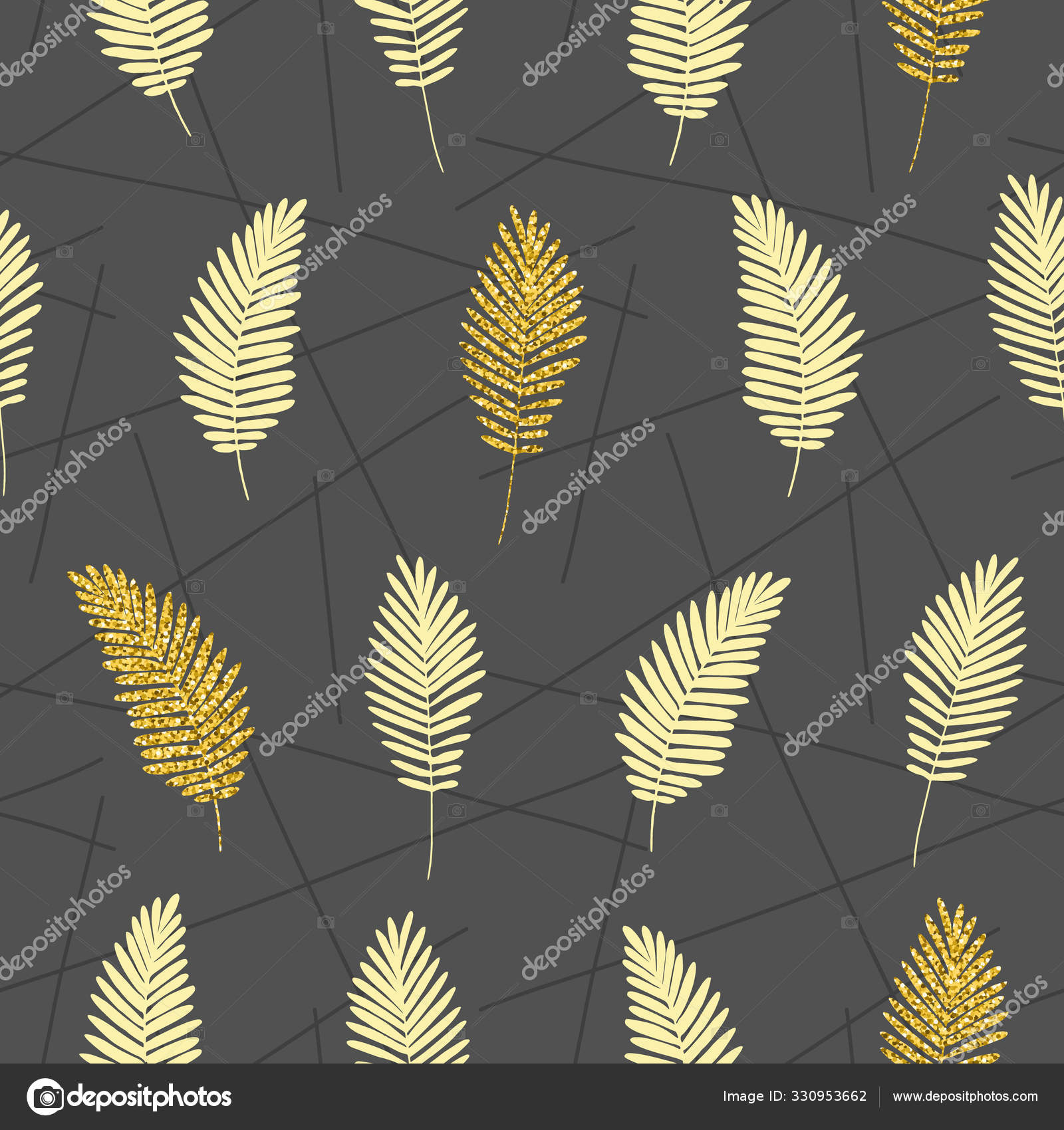 Leaf pattern. Stock Vector Image by ©bantiqvision #330953662