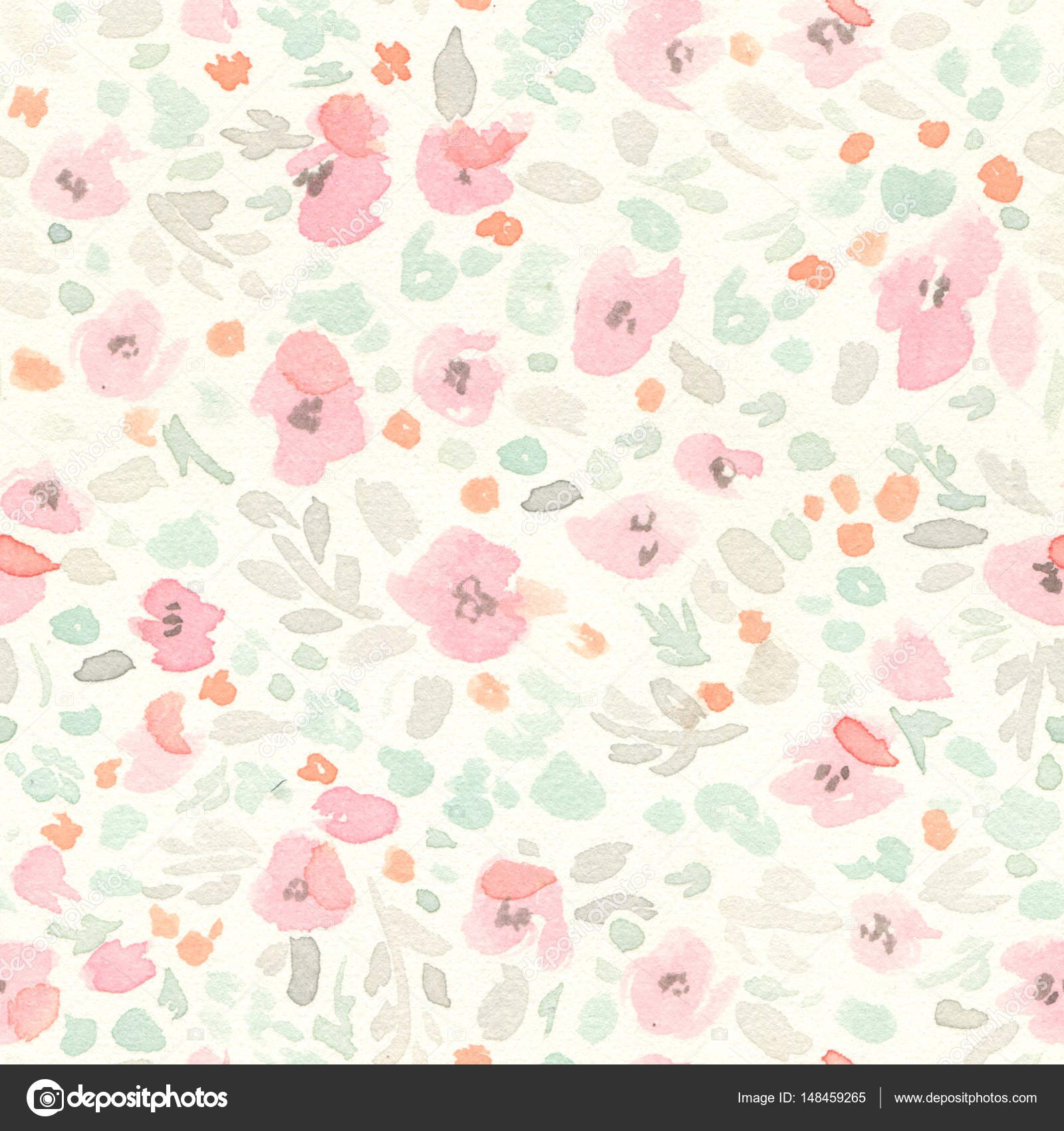 Pale floral pattern Stock Photo by ©Irtsya 148459265