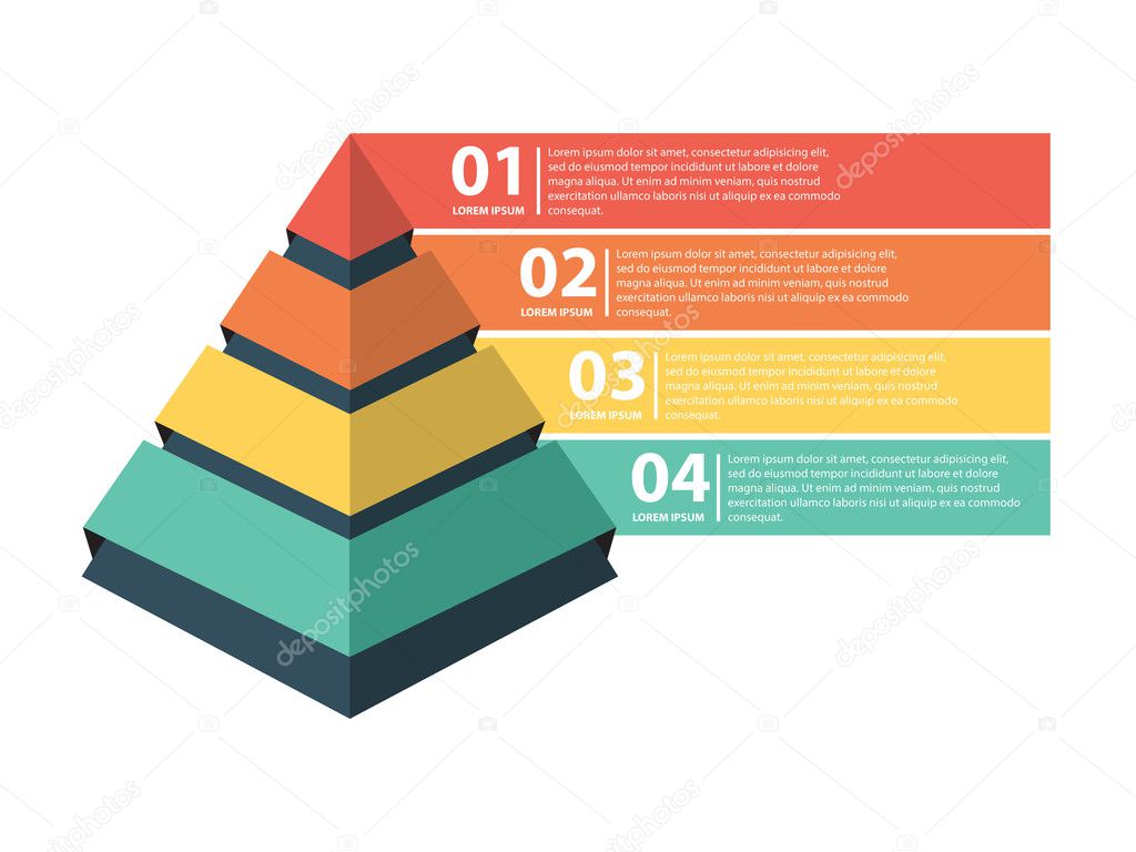 Marketing Pyramid - Vector Infographic Stock Vector Image by ©Chanakarn ...