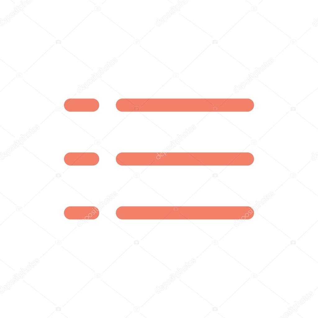 Drawer Menu Icon Stock Vector Image by ©bearsky23@yahoo.com #125506190