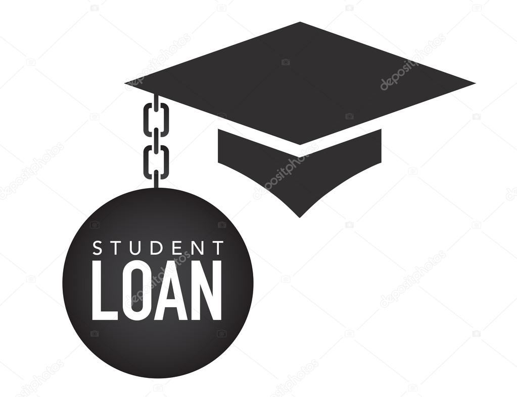 Graduate Student Loan Icons - Student Loan Graphics for Education ...