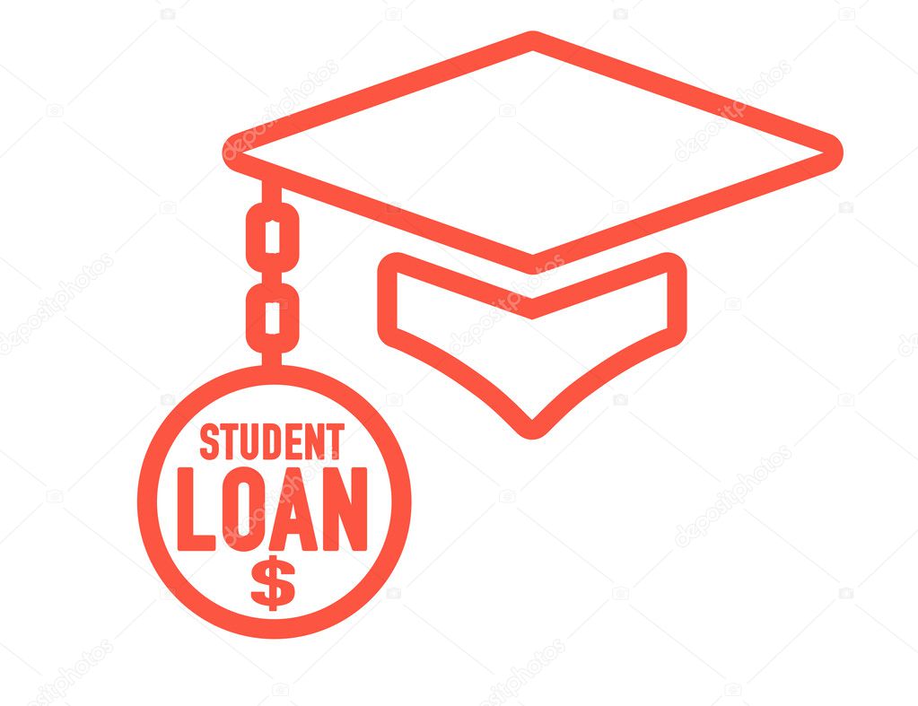 Graduate Student Loan Icons - Student Loan Graphics for Education ...