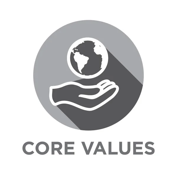 Core Values Outline Line Icon Conveying Specific Purpose Stock Vector ... Core Values Outline Line Icon Conveying Specific Purpose Stock Vector ...