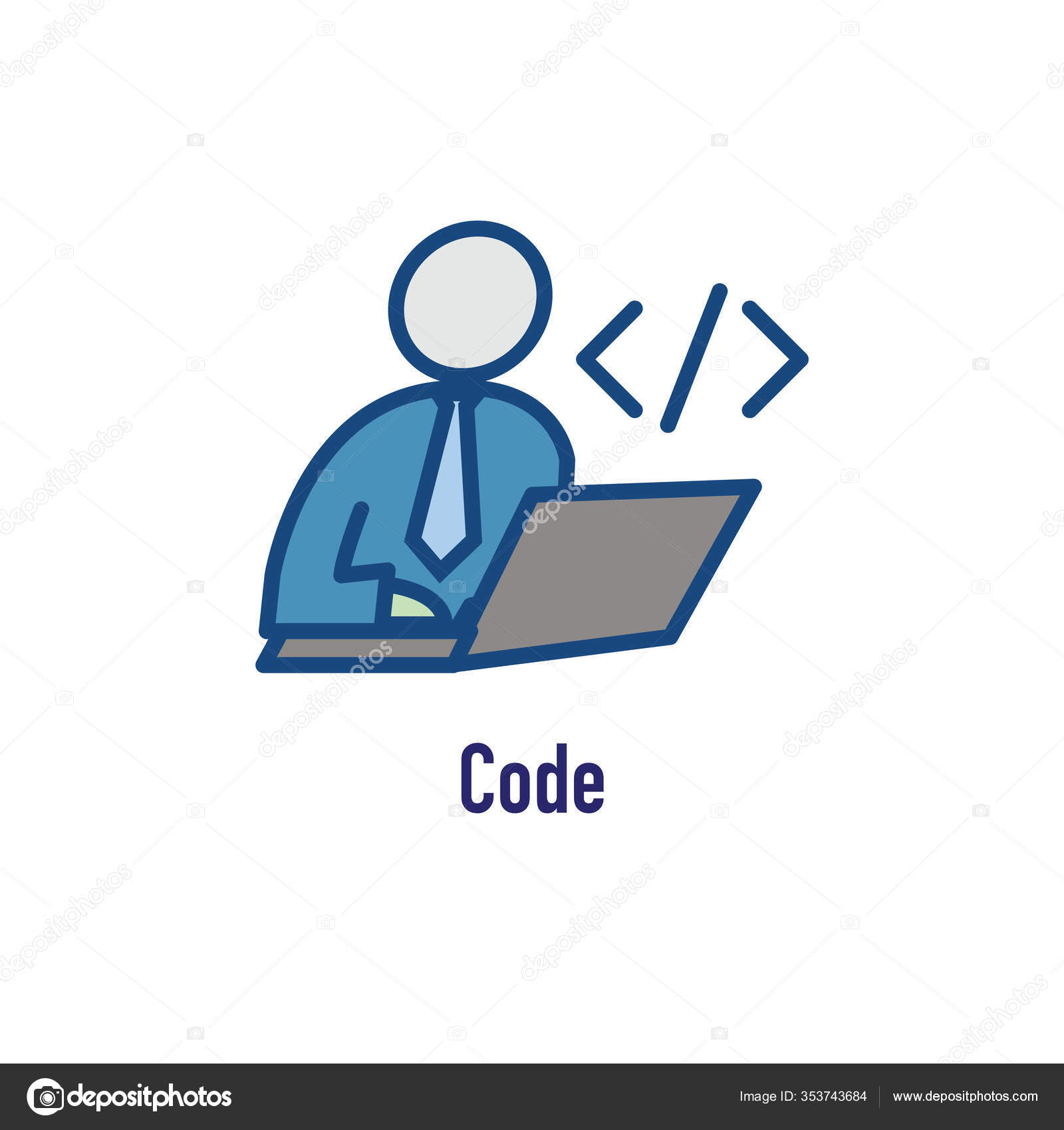 Development Operations Life Cycle Devops Icon Stock Vector Image by ...