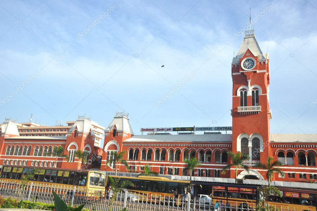 Chennai Central Station — Stock Photo © jayk67 #128405046