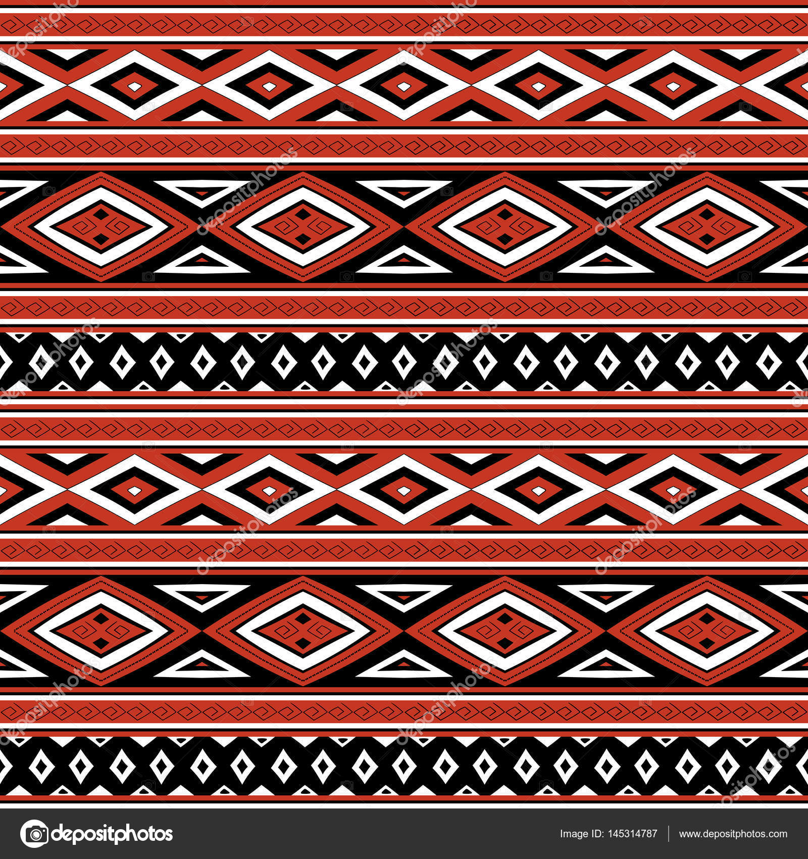 Tribal Print Wallpaper