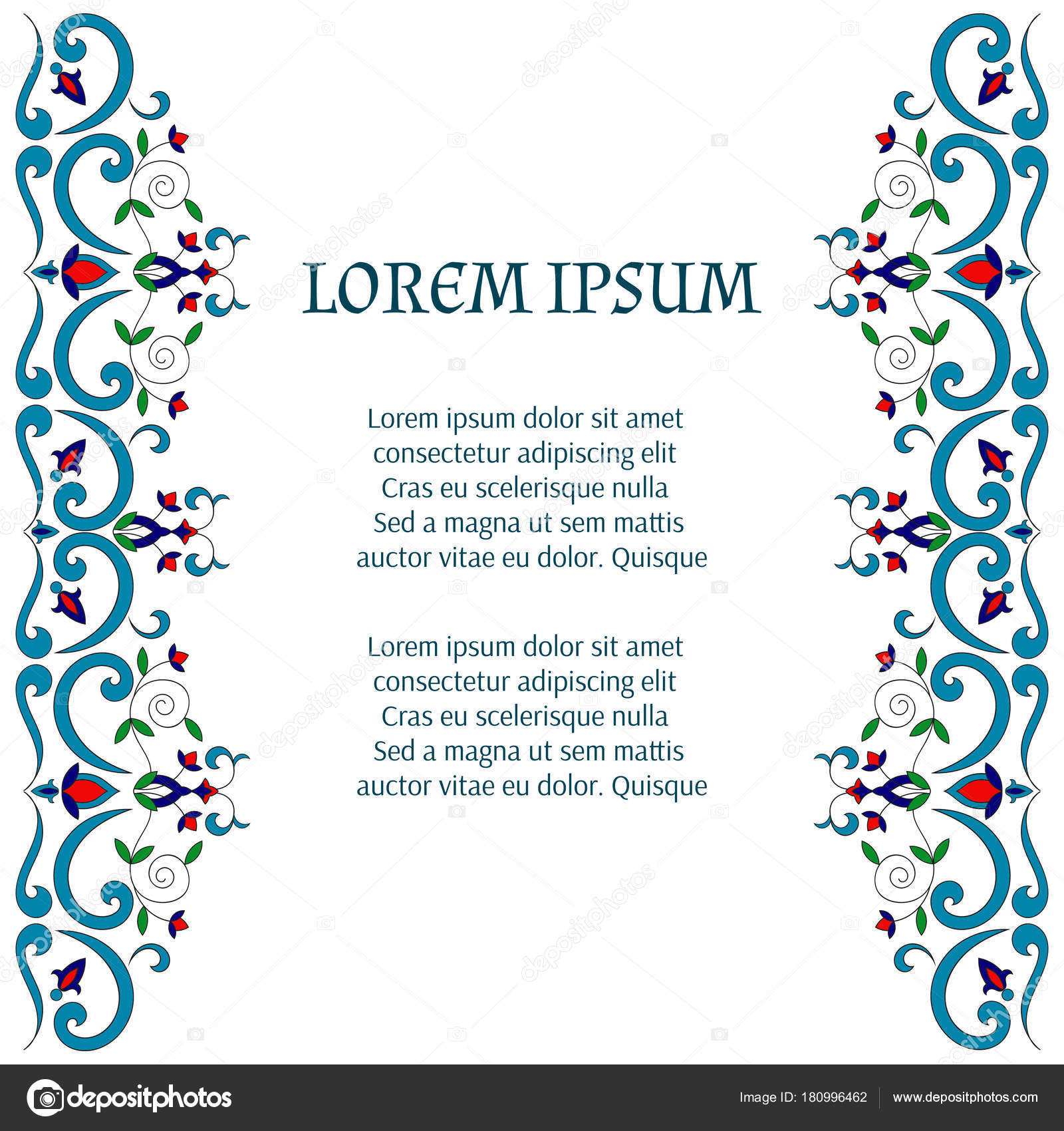 Arabesque border background vector — Stock Vector © irinelle #180996462 Arabesque border background vector — Stock Vector © irinelle #180996462