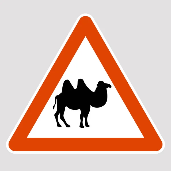 Camel crossing sign Stock Photos, Royalty Free Camel crossing sign ...