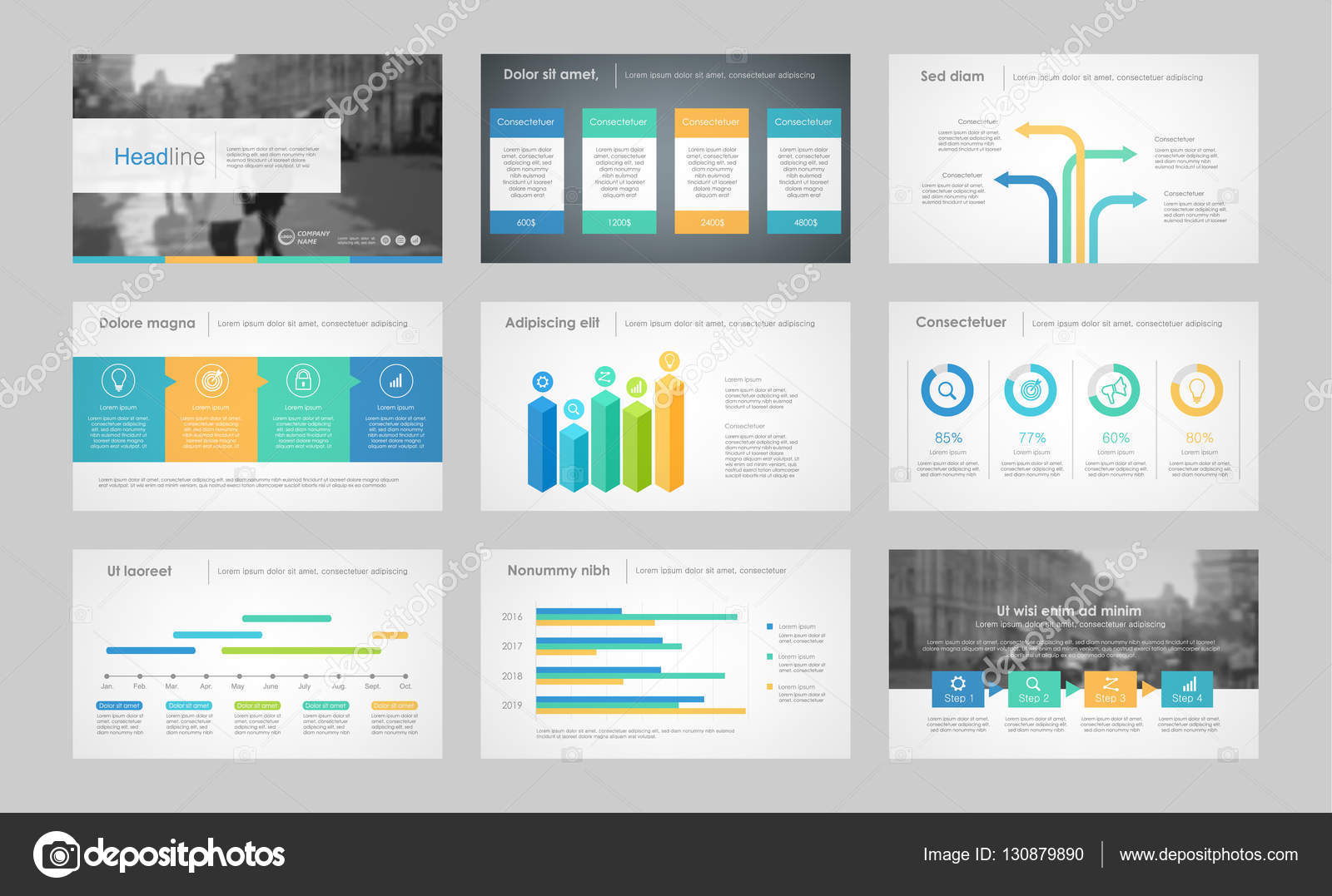 PowerPoint Farbvorlagen