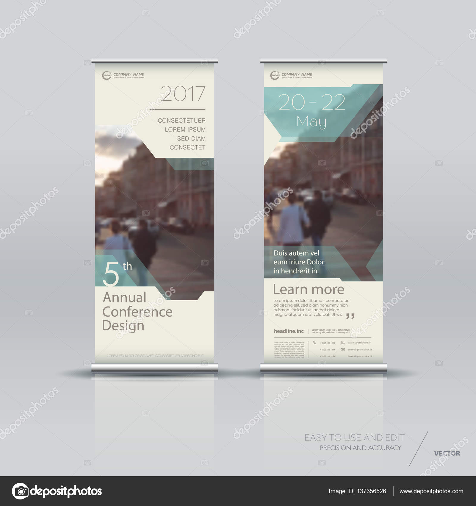 Vertical banner template design Stock Vector by ©vector_s 137356526