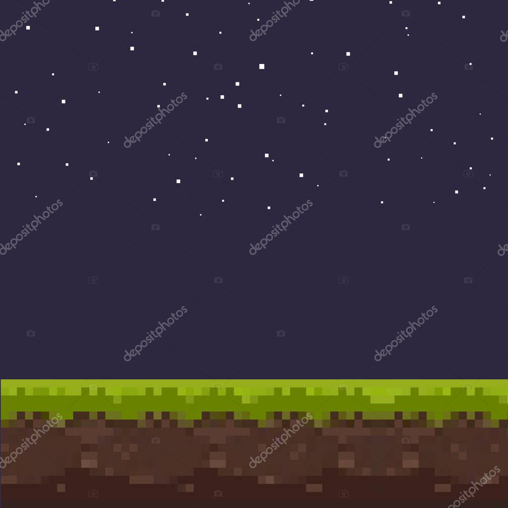 Pixel Art Estrellas Cielo CON LA ESTRELLA AL CIELO Tainted Lost