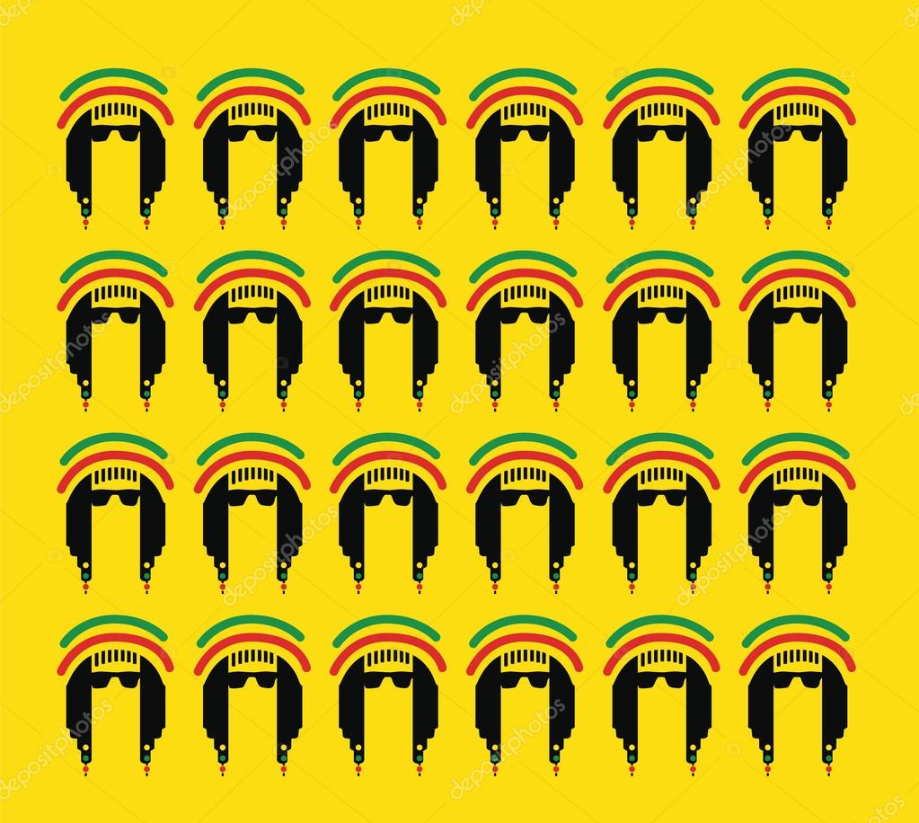 Reggae Culture Concept Design Stock Vector Image by ©sdCrea #125531630