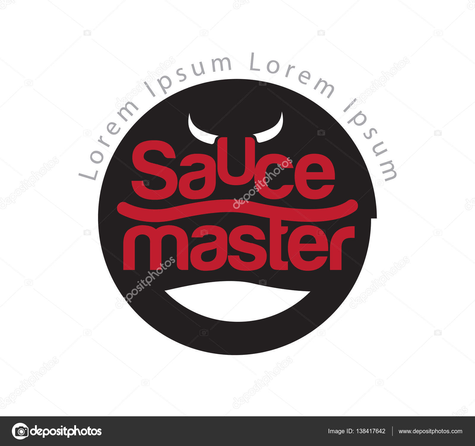 Sauce Master Logo Design Stock Vector by ©sdCrea 138417642