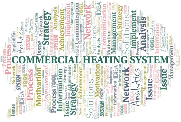 Home Hvac System Typography Vector Word Cloud Wordcloud Collage Made ...