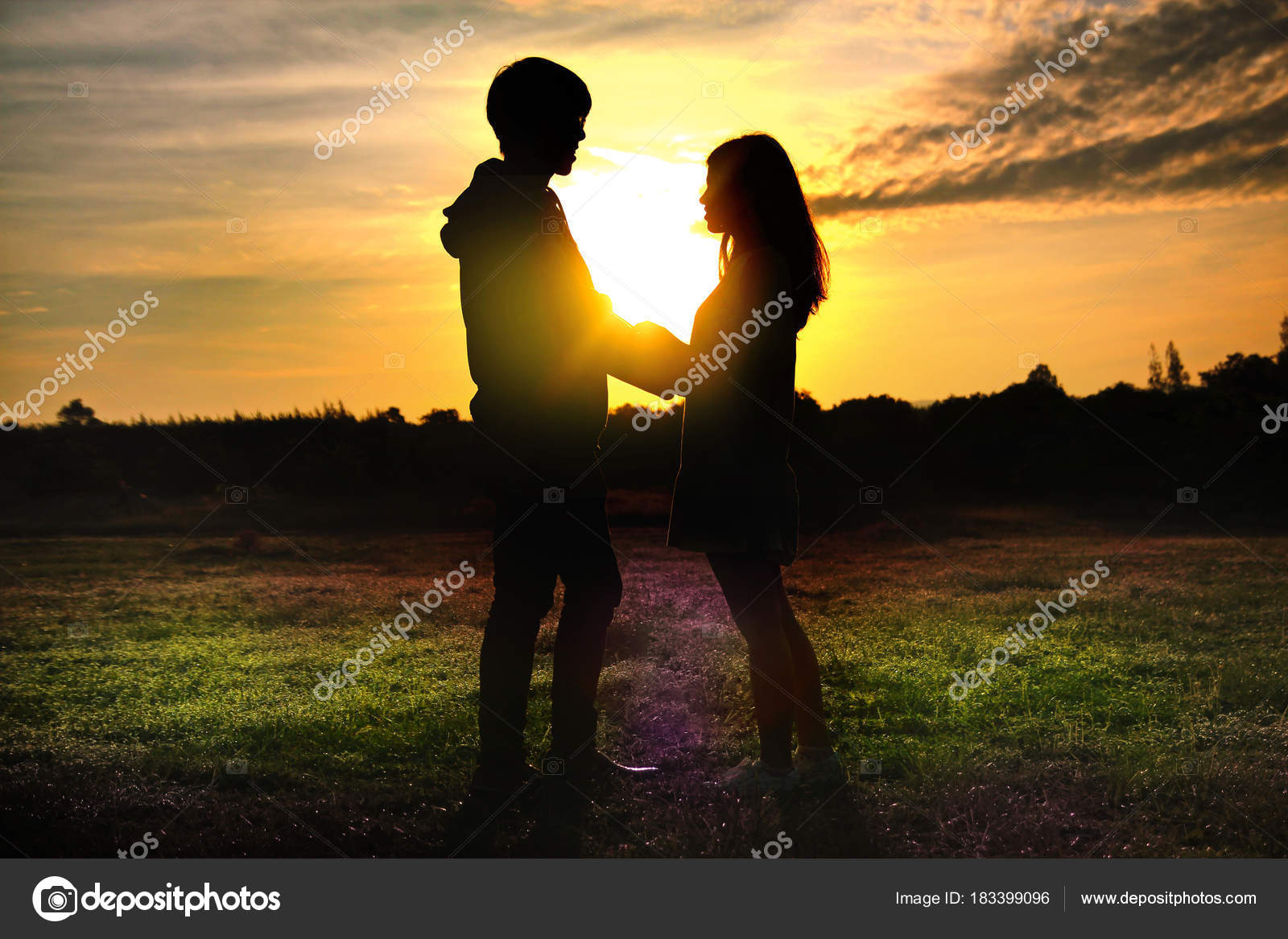 Shadow Hands Together