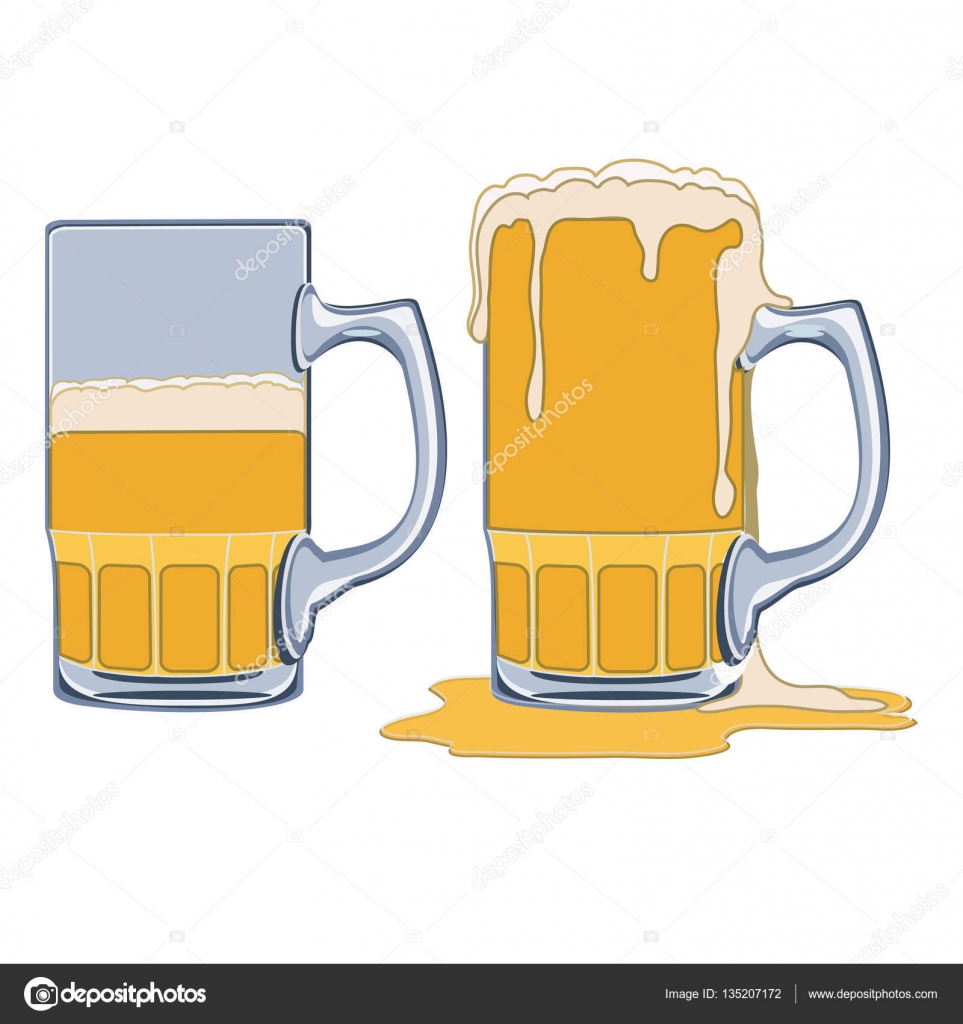 Glass Half Fullempty — Stock Vector © Aroderick 135207172